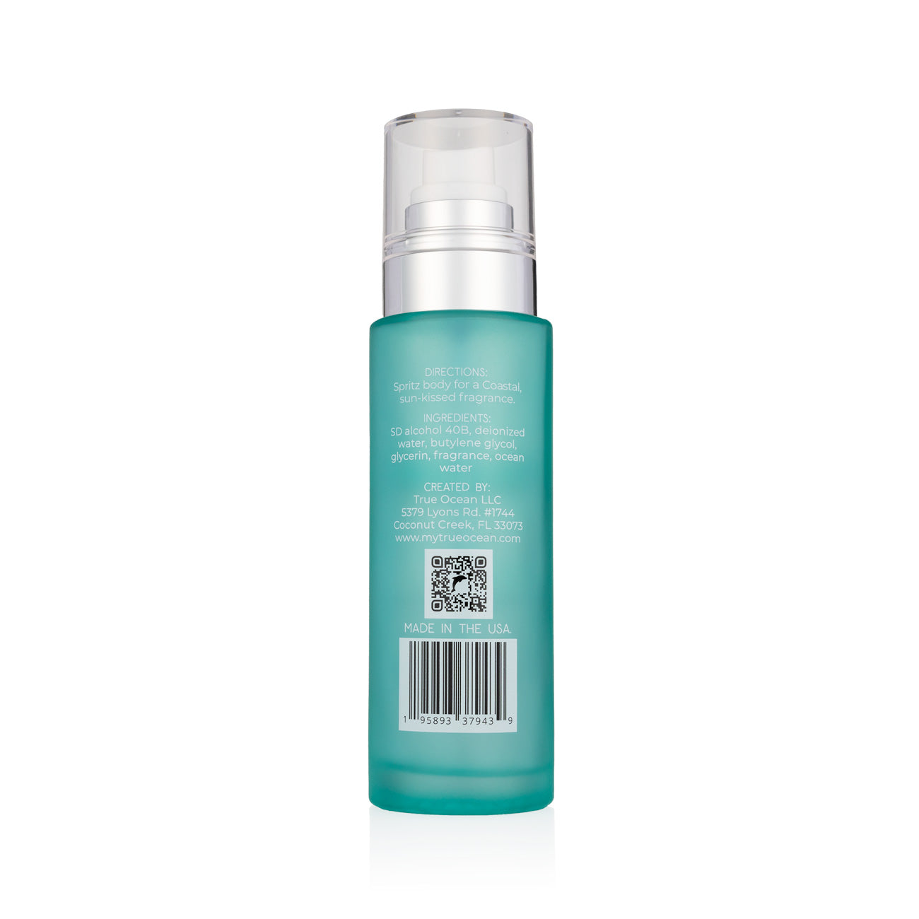 True Ocean: Body Spray - a Fine Fragrance Mist